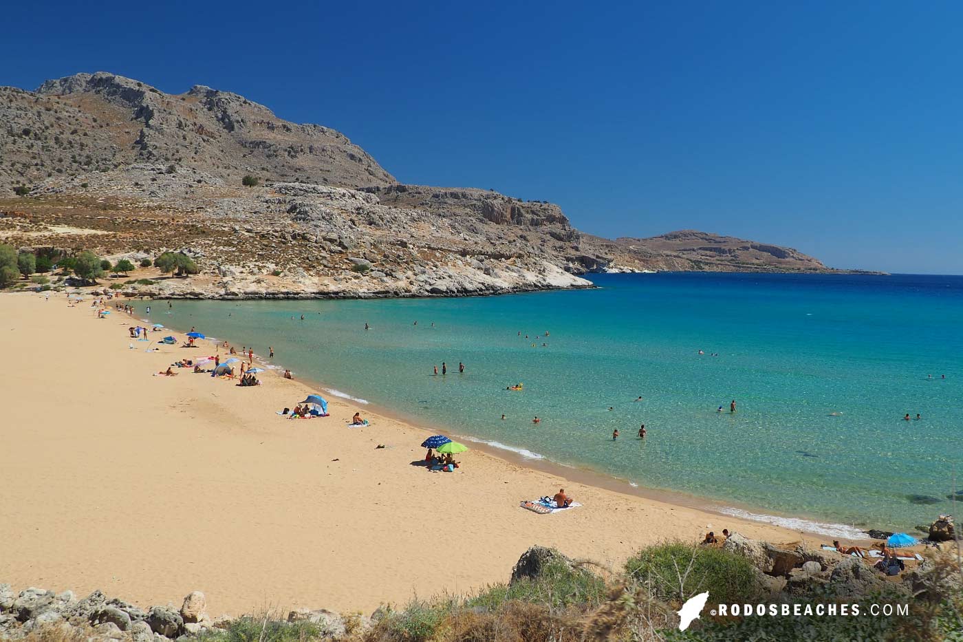 Agathi beach, Rhodes | Guide with photos, videos and everything you need