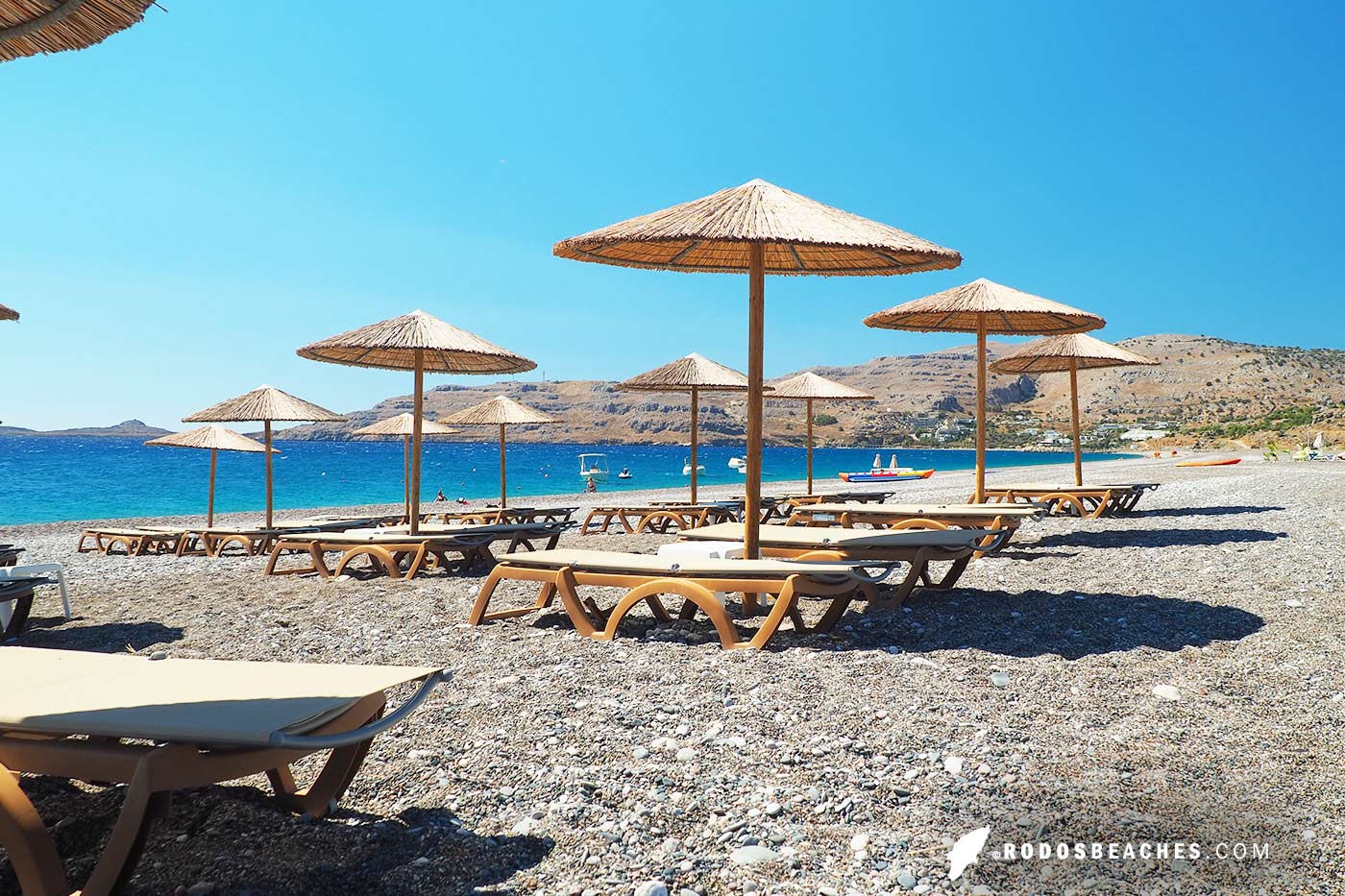 Kalathos beach, Rhodes | Guide with photos and info about Kalathos beach