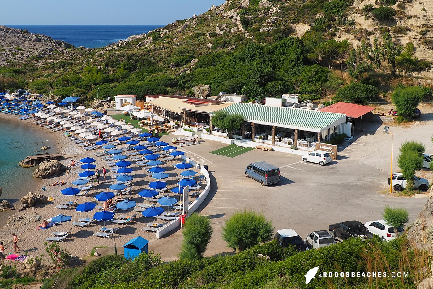 Ladiko beach | Rhodes | Guide with photos and reviews
