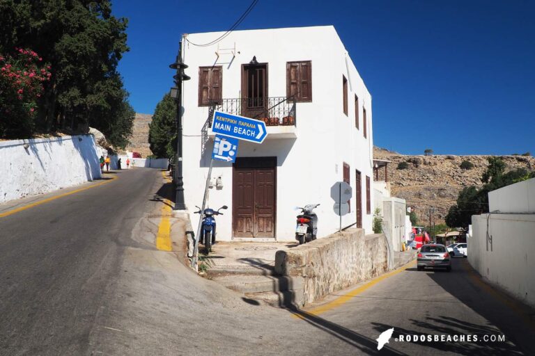 Lindos beach | Guide to the best beach of Lindos, Rhodes